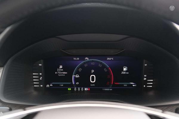 Черный Шкода Kodiaq 2023 в Вильнюс, объемом двигателя 1.98 л и пробегом 120 тыс. км за 29500 €, фото 6 на AUTOMOTO.COM.LV