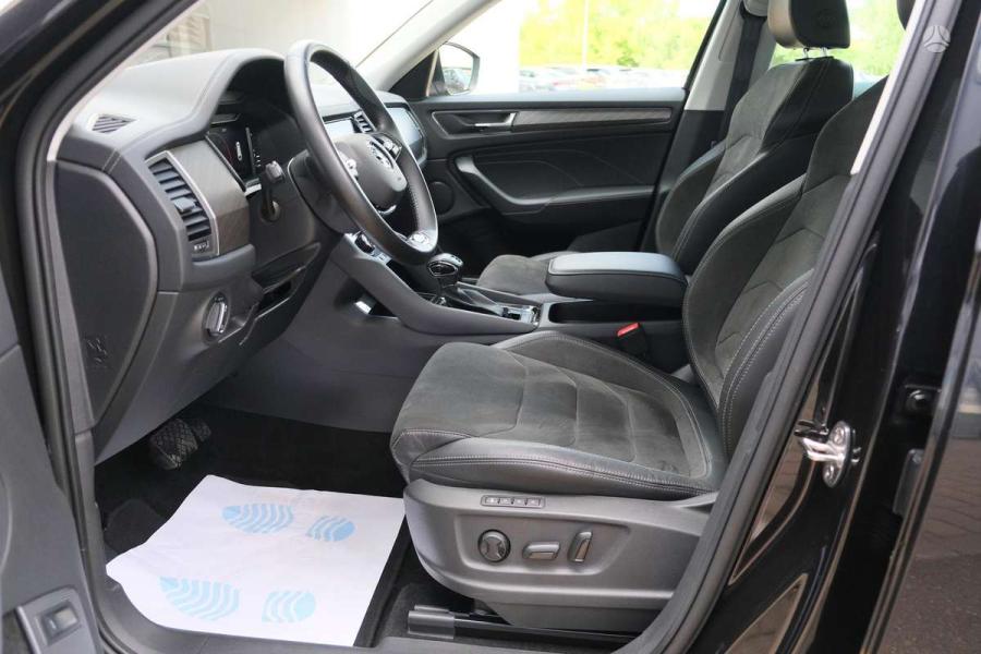 Черный Шкода Kodiaq 2023 в Вильнюс, объемом двигателя 1.98 л и пробегом 120 тыс. км за 29500 €, фото 8 на AUTOMOTO.COM.LV