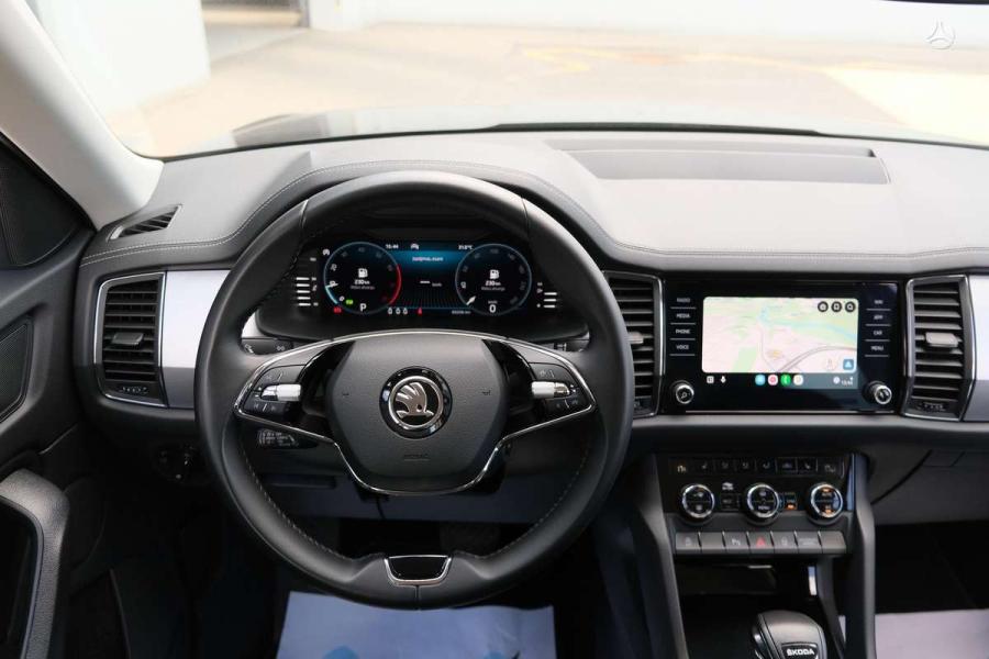 Черный Шкода Kodiaq 2023 в Вильнюс, объемом двигателя 1.50 л и пробегом 89 тыс. км за 25400 €, фото 6 на AUTOMOTO.COM.LV