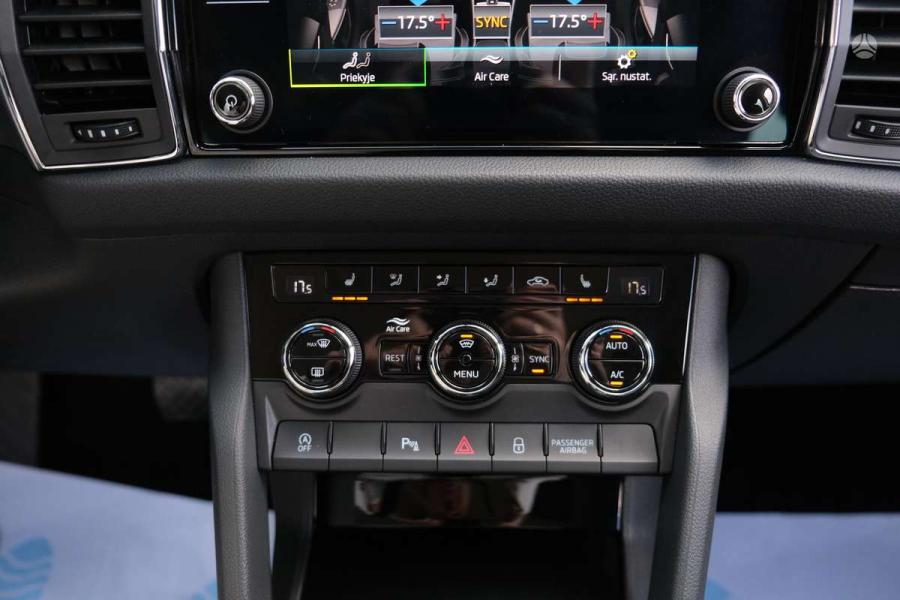 Черный Шкода Kodiaq 2023 в Вильнюс, объемом двигателя 1.50 л и пробегом 89 тыс. км за 25400 €, фото 18 на AUTOMOTO.COM.LV