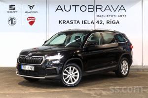 Черный Шкода Kodiaq 2023 в Рига, объемом двигателя 2.00 л и пробегом 92 тыс. км за 27600 €, фото  на AUTOMOTO.COM.LV