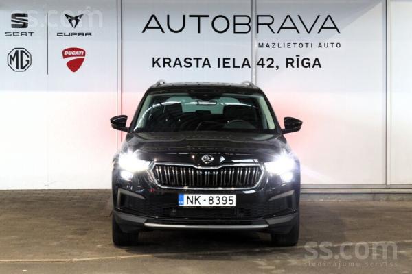 Melns Skoda Kodiaq 2023 Rīga, ar dzinēja tilpumu 2.00 L un nobraukumu 92 tūkst. km par 27600 €, foto 2 vietnē AUTOMOTO.COM.LV