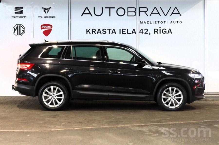 Черный Шкода Kodiaq 2023 в Рига, объемом двигателя 2.00 л и пробегом 92 тыс. км за 27600 €, фото 6 на AUTOMOTO.COM.LV