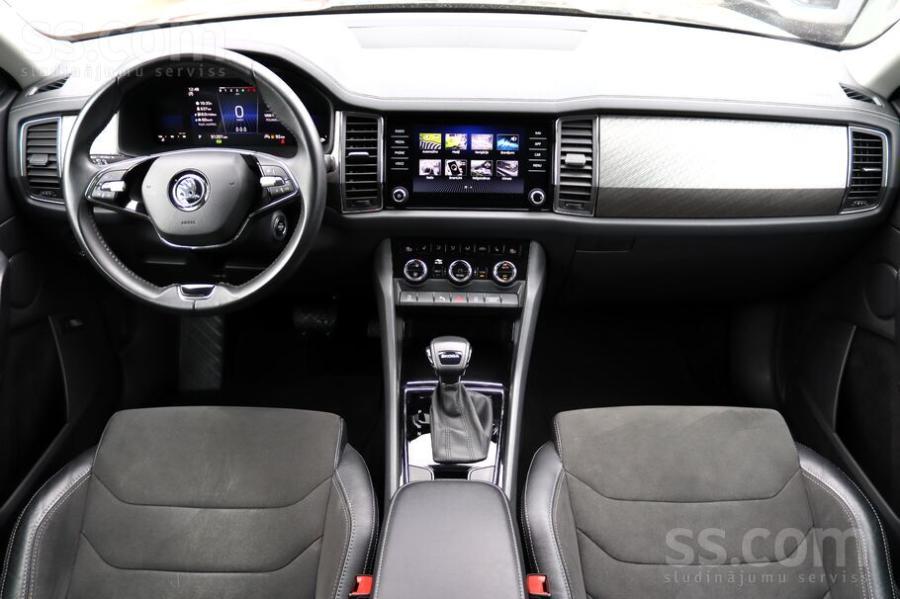Черный Шкода Kodiaq 2023 в Рига, объемом двигателя 2.00 л и пробегом 92 тыс. км за 27600 €, фото 11 на AUTOMOTO.COM.LV