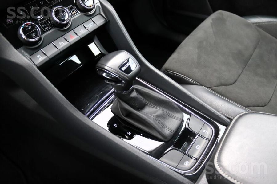 Черный Шкода Kodiaq 2023 в Рига, объемом двигателя 2.00 л и пробегом 92 тыс. км за 27600 €, фото 18 на AUTOMOTO.COM.LV