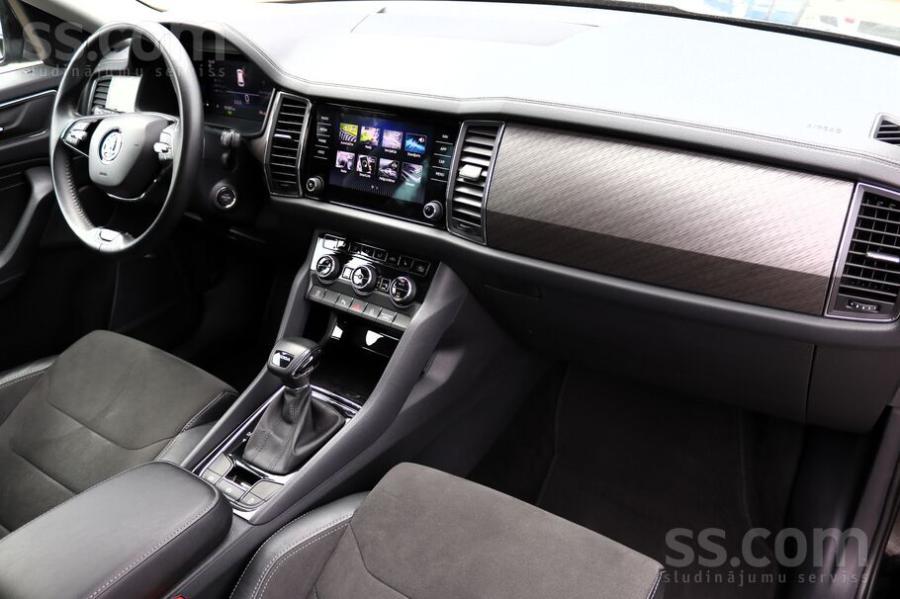 Черный Шкода Kodiaq 2023 в Рига, объемом двигателя 2.00 л и пробегом 92 тыс. км за 27600 €, фото 22 на AUTOMOTO.COM.LV