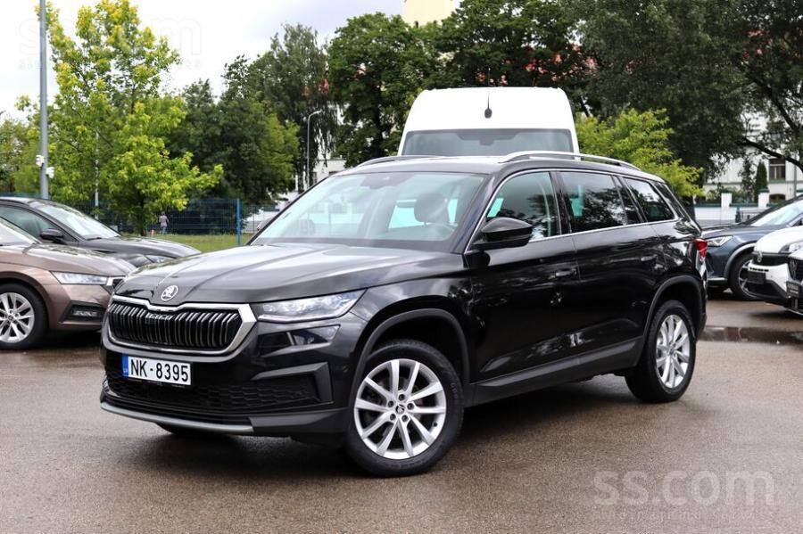 Черный Шкода Kodiaq 2023 в Рига, объемом двигателя 2.00 л и пробегом 92 тыс. км за 27600 €, фото 29 на AUTOMOTO.COM.LV