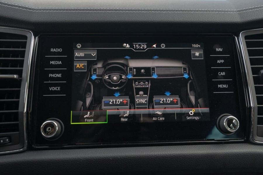 Черный Шкода Kodiaq 2023 в Вильнюс, объемом двигателя 2.00 л и пробегом 163 тыс. км за 27700 €, фото 19 на AUTOMOTO.COM.LV