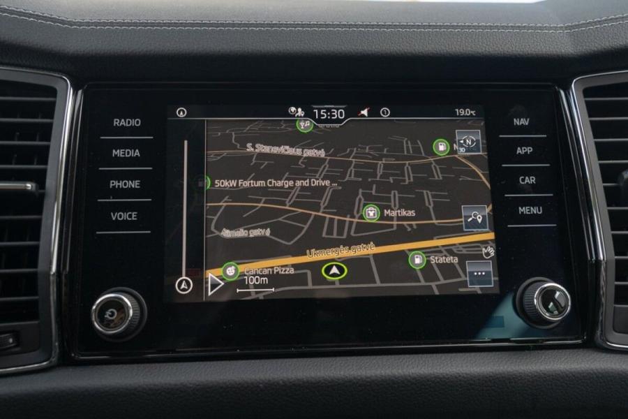 Черный Шкода Kodiaq 2023 в Вильнюс, объемом двигателя 2.00 л и пробегом 163 тыс. км за 27700 €, фото 22 на AUTOMOTO.COM.LV