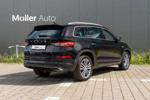 Black Skoda Kodiaq 2023 in Vilnius, with an engine capacity of 2.00 L and mileage of 163 thousand km for 27700 €, photo 7 on AUTOMOTO.COM.LV