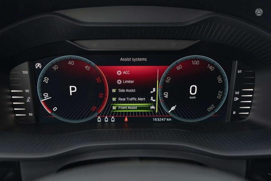 Black Skoda Kodiaq 2023 in Vilnius, with an engine capacity of 2.00 L and mileage of 163 thousand km for 27700 €, photo 24 on AUTOMOTO.COM.LV
