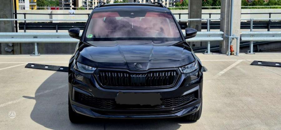Черный Шкода Kodiaq 2023 в Вильнюс, объемом двигателя 1.97 л и пробегом 239 тыс. км за 27850 €, фото 6 на AUTOMOTO.COM.LV