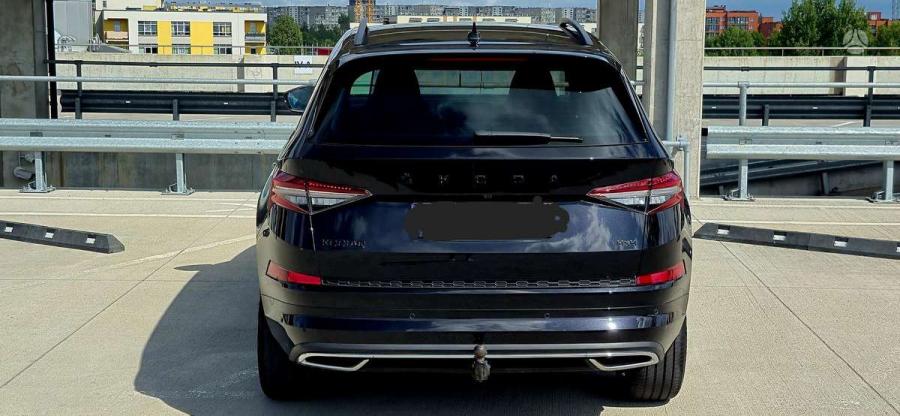 Черный Шкода Kodiaq 2023 в Вильнюс, объемом двигателя 1.97 л и пробегом 239 тыс. км за 27850 €, фото 7 на AUTOMOTO.COM.LV