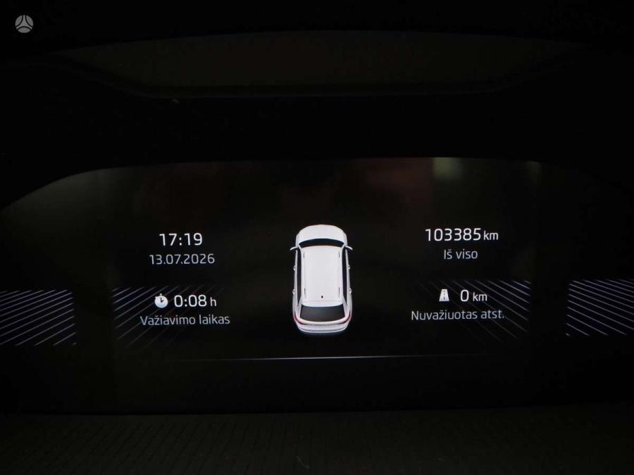 Черный Шкода Kodiaq 2023 в Вильнюс, объемом двигателя 1.97 л и пробегом 103 тыс. км за 25500 €, фото 25 на AUTOMOTO.COM.LV