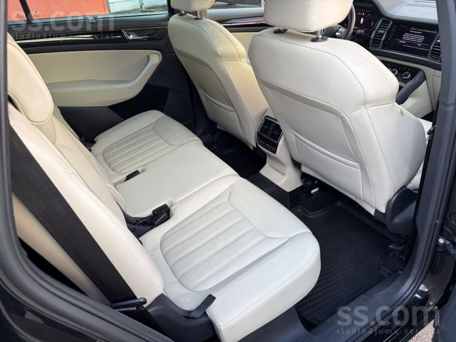 Черный Шкода Kodiaq 2023 в Рига, объемом двигателя 2.00 л и пробегом 147 тыс. км за 27200 €, фото 10 на AUTOMOTO.COM.LV
