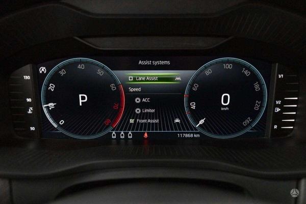 Black Skoda Kodiaq 2023 in Vilnius, with an engine capacity of 2.00 L and mileage of 118 thousand km for 29900 €, photo 10 on AUTOMOTO.COM.LV