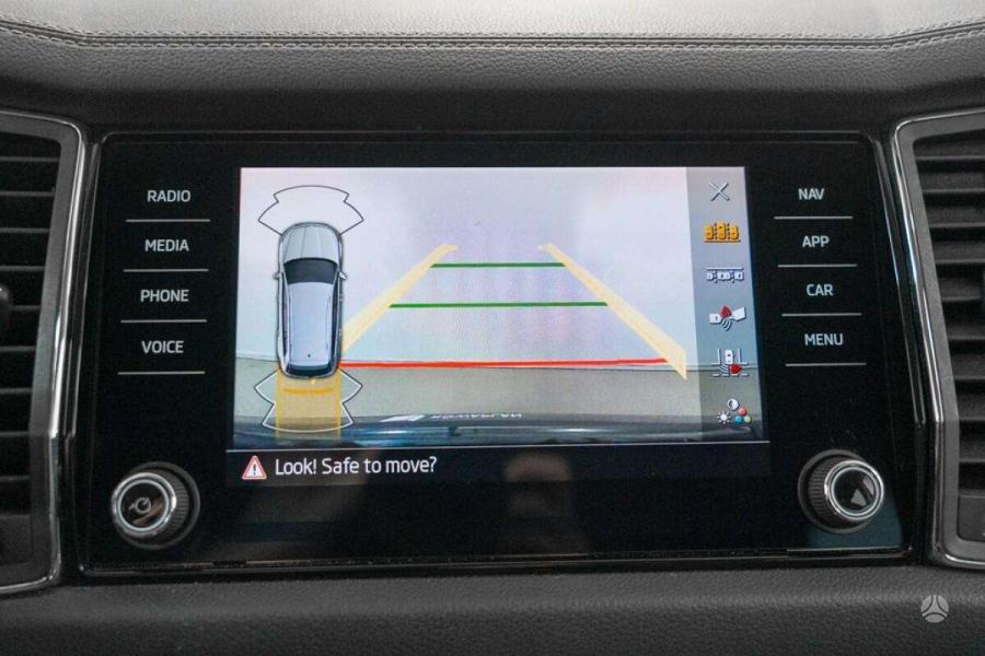 Черный Шкода Kodiaq 2023 в Вильнюс, объемом двигателя 2.00 л и пробегом 118 тыс. км за 29900 €, фото 13 на AUTOMOTO.COM.LV