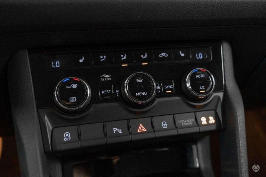 Черный Шкода Kodiaq 2023 в Вильнюс, объемом двигателя 2.00 л и пробегом 118 тыс. км за 29900 €, фото 16 на AUTOMOTO.COM.LV