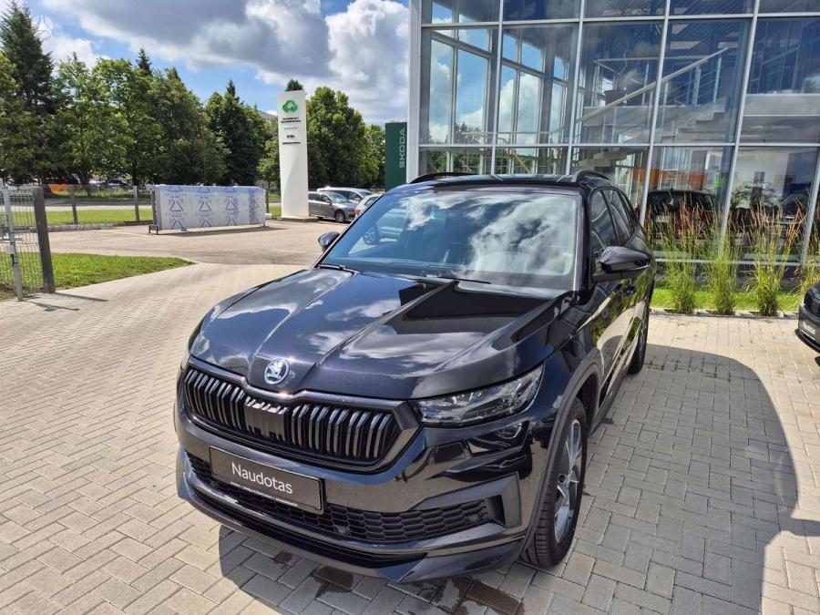 Черный Шкода Kodiaq 2023 в Шяуляй, объемом двигателя 1.97 л и пробегом 192 тыс. км за 28500 €, фото 1 на AUTOMOTO.COM.LV