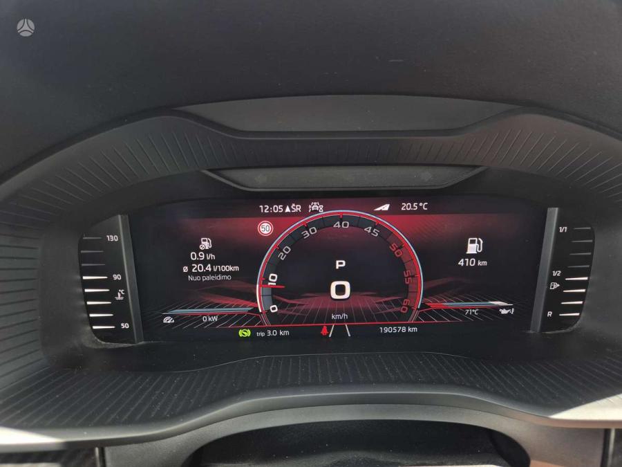 Черный Шкода Kodiaq 2023 в Шяуляй, объемом двигателя 1.97 л и пробегом 192 тыс. км за 28500 €, фото 20 на AUTOMOTO.COM.LV