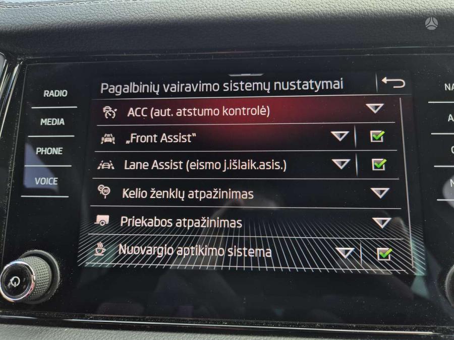 Черный Шкода Kodiaq 2023 в Шяуляй, объемом двигателя 1.97 л и пробегом 192 тыс. км за 28500 €, фото 32 на AUTOMOTO.COM.LV