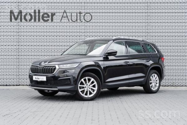 Black Skoda Kodiaq 2023 in Riga, with an engine capacity of 2.00 L and mileage of 122 thousand km for 27000 €, photo 1 on AUTOMOTO.COM.LV