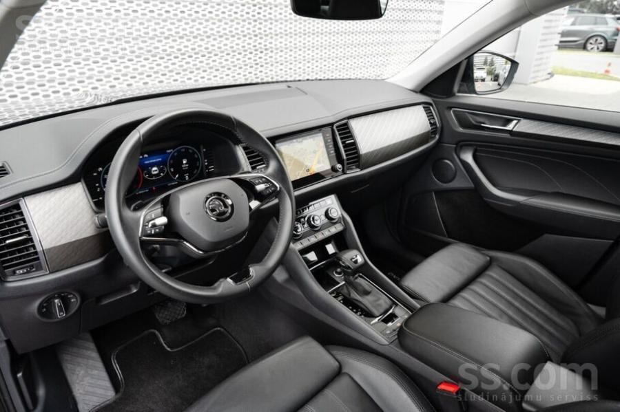 Melns Skoda Kodiaq 2023 Rīga, ar dzinēja tilpumu 2.00 L un nobraukumu 122 tūkst. km par 27000 €, foto 12 vietnē AUTOMOTO.COM.LV