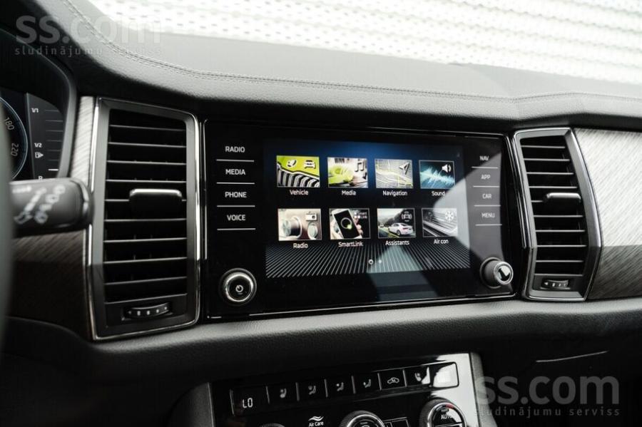 Melns Skoda Kodiaq 2023 Rīga, ar dzinēja tilpumu 2.00 L un nobraukumu 122 tūkst. km par 27000 €, foto 17 vietnē AUTOMOTO.COM.LV