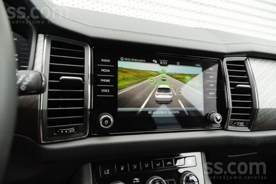 Melns Skoda Kodiaq 2023 Rīga, ar dzinēja tilpumu 2.00 L un nobraukumu 122 tūkst. km par 27000 €, foto 19 vietnē AUTOMOTO.COM.LV