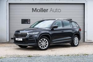 Black Skoda Kodiaq 2023 in Jelgava, with an engine capacity of 2.00 L and mileage of 158 thousand km for 29976 €, photo  on AUTOMOTO.COM.LV