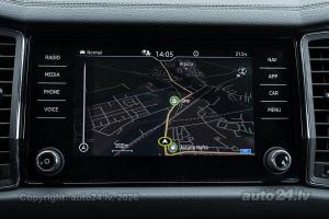 Black Skoda Kodiaq 2023 in Jelgava, with an engine capacity of 2.00 L and mileage of 158 thousand km for 29976 €, photo 17 on AUTOMOTO.COM.LV