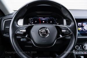 Black Skoda Kodiaq 2023 in Jelgava, with an engine capacity of 2.00 L and mileage of 158 thousand km for 29976 €, photo 24 on AUTOMOTO.COM.LV