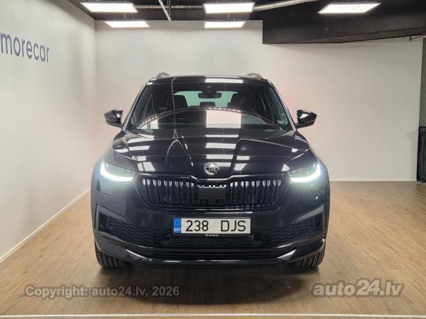 Melns Skoda Kodiaq 2023 Tallina, ar dzinēja tilpumu 2.00 L un nobraukumu 98 tūkst. km par 30900 €, foto 2 vietnē AUTOMOTO.COM.LV
