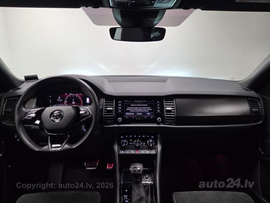 Черный Шкода Kodiaq 2023 в Таллин, объемом двигателя 2.00 л и пробегом 98 тыс. км за 30900 €, фото 9 на AUTOMOTO.COM.LV