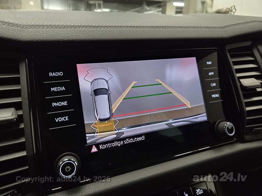 Черный Шкода Kodiaq 2023 в Таллин, объемом двигателя 2.00 л и пробегом 98 тыс. км за 30900 €, фото 11 на AUTOMOTO.COM.LV