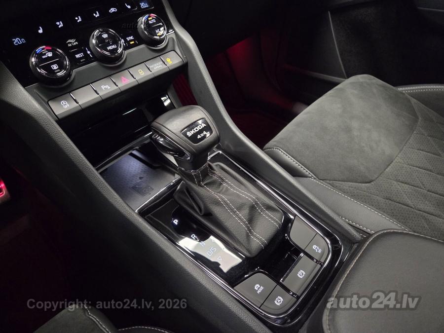 Черный Шкода Kodiaq 2023 в Таллин, объемом двигателя 2.00 л и пробегом 98 тыс. км за 30900 €, фото 13 на AUTOMOTO.COM.LV