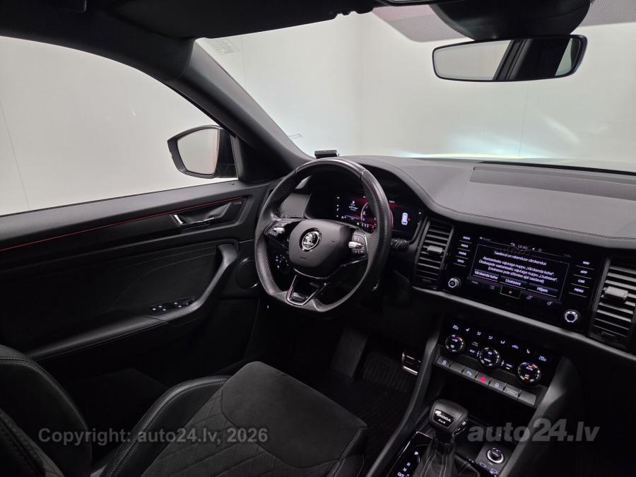 Черный Шкода Kodiaq 2023 в Таллин, объемом двигателя 2.00 л и пробегом 98 тыс. км за 30900 €, фото 14 на AUTOMOTO.COM.LV