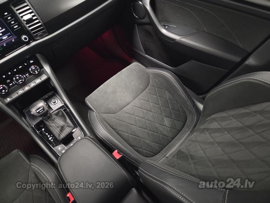 Черный Шкода Kodiaq 2023 в Таллин, объемом двигателя 2.00 л и пробегом 98 тыс. км за 30900 €, фото 17 на AUTOMOTO.COM.LV