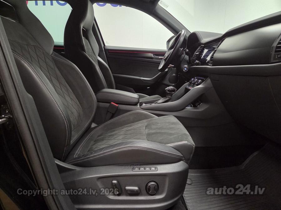 Черный Шкода Kodiaq 2023 в Таллин, объемом двигателя 2.00 л и пробегом 98 тыс. км за 30900 €, фото 18 на AUTOMOTO.COM.LV