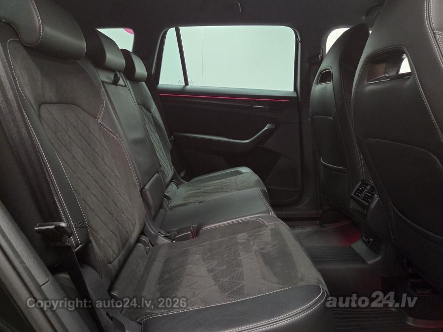 Черный Шкода Kodiaq 2023 в Таллин, объемом двигателя 2.00 л и пробегом 98 тыс. км за 30900 €, фото 20 на AUTOMOTO.COM.LV