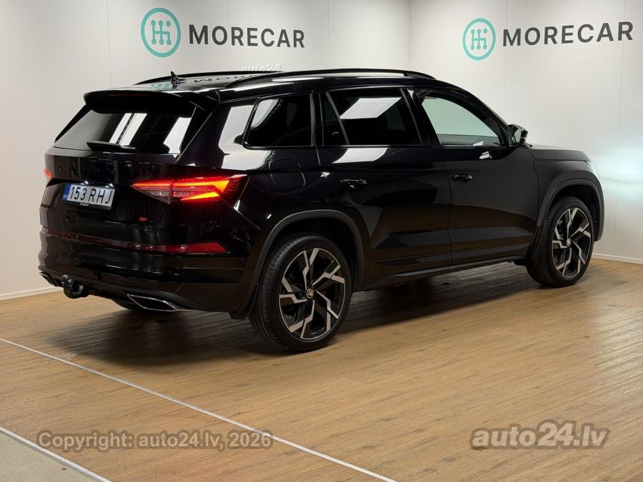 Черный Шкода Kodiaq 2023 в Таллин, объемом двигателя 2.00 л и пробегом 71 тыс. км за 34900 €, фото 5 на AUTOMOTO.COM.LV