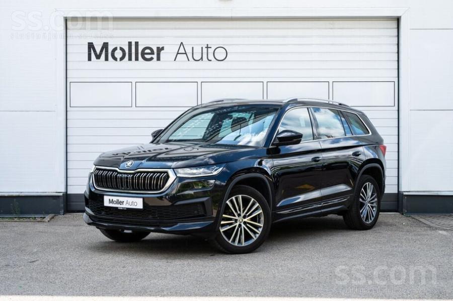 Melns Skoda Kodiaq 2023 Rīga, ar dzinēja tilpumu 2.00 L un nobraukumu 116 tūkst. km par 31950 €, foto 1 vietnē AUTOMOTO.COM.LV