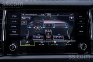 Melns Skoda Kodiaq 2023 Rīga, ar dzinēja tilpumu 2.00 L un nobraukumu 116 tūkst. km par 31950 €, foto 14 vietnē AUTOMOTO.COM.LV