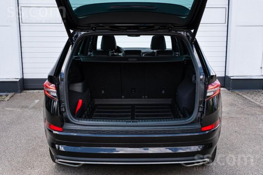 Melns Skoda Kodiaq 2023 Rīga, ar dzinēja tilpumu 2.00 L un nobraukumu 116 tūkst. km par 31950 €, foto 28 vietnē AUTOMOTO.COM.LV