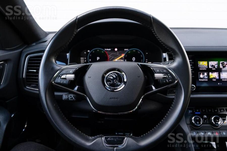 Melns Skoda Kodiaq 2023 Rīga, ar dzinēja tilpumu 2.00 L un nobraukumu 116 tūkst. km par 31950 €, foto 34 vietnē AUTOMOTO.COM.LV