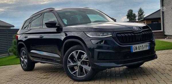 Melns Skoda Kodiaq 2023 Viļņa, ar dzinēja tilpumu 1.97 L un nobraukumu 166 tūkst. km par 24850 €, foto 1 vietnē AUTOMOTO.COM.LV