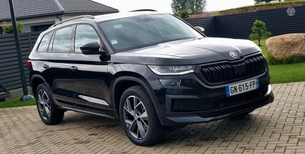 Melns Skoda Kodiaq 2023 Viļņa, ar dzinēja tilpumu 1.97 L un nobraukumu 166 tūkst. km par 24850 €, foto 3 vietnē AUTOMOTO.COM.LV