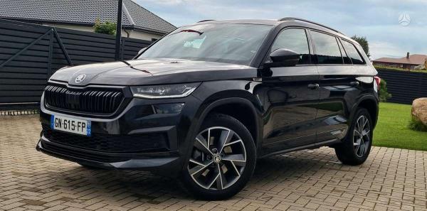 Melns Skoda Kodiaq 2023 Viļņa, ar dzinēja tilpumu 1.97 L un nobraukumu 166 tūkst. km par 24850 €, foto 5 vietnē AUTOMOTO.COM.LV