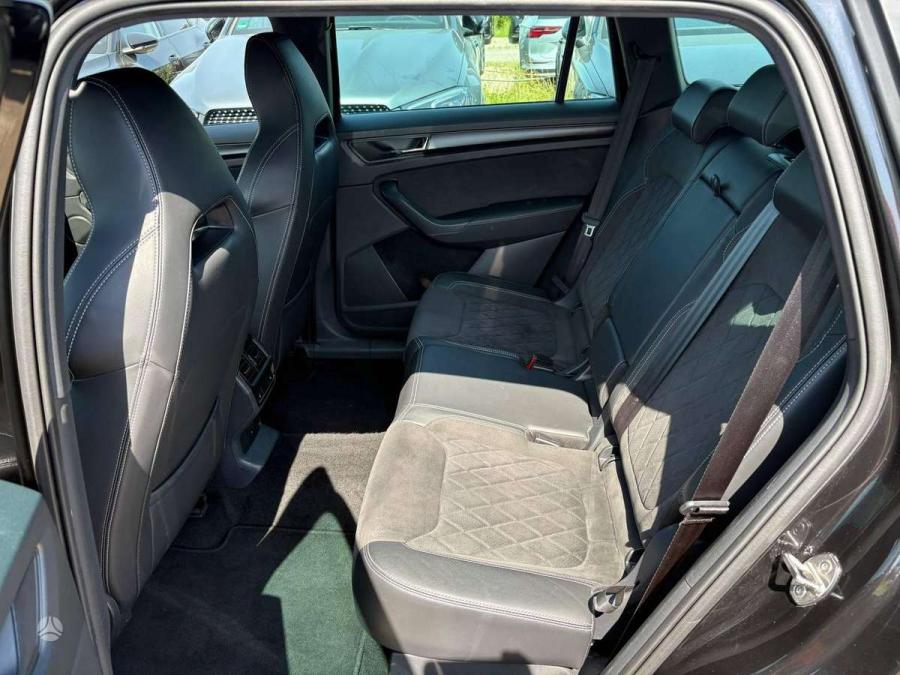 Черный Шкода Kodiaq 2023 в Вильнюс, объемом двигателя 1.97 л и пробегом 198 тыс. км за 24200 €, фото 13 на AUTOMOTO.COM.LV