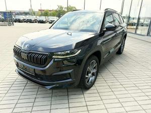 Melns Skoda Kodiaq 2023 Kauņa, ar dzinēja tilpumu 1.50 L un nobraukumu 198 tūkst. km par 25500 €, foto  vietnē AUTOMOTO.COM.LV